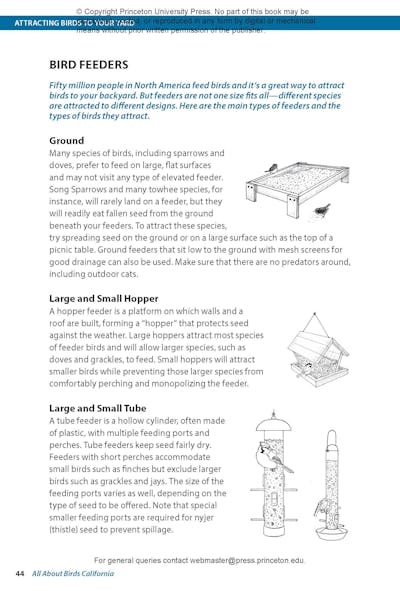 All About Birds California | Princeton University Press