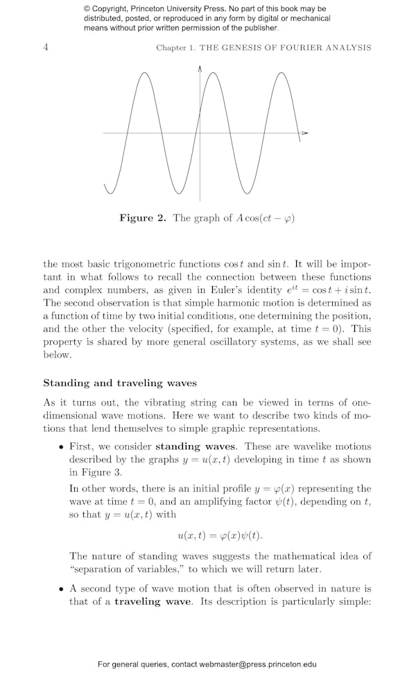Fourier Analysis | Princeton University Press