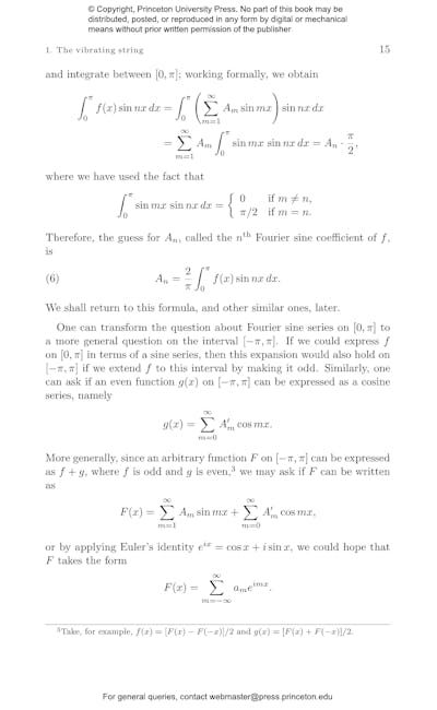 Fourier Analysis | Princeton University Press