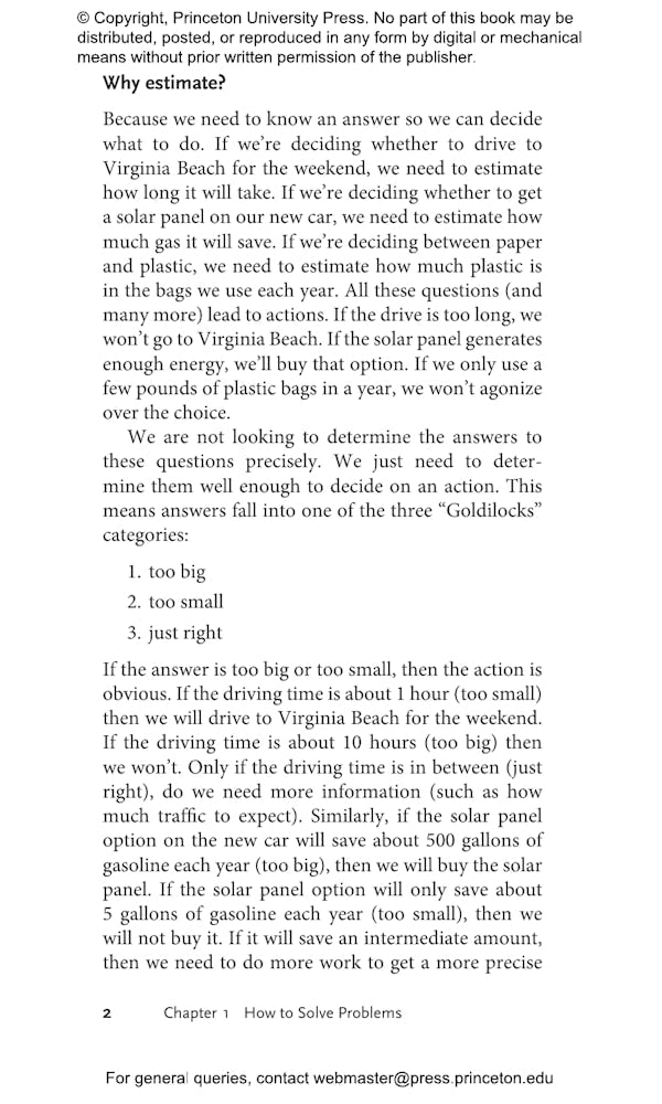 Guesstimation 2.0 | Princeton University Press