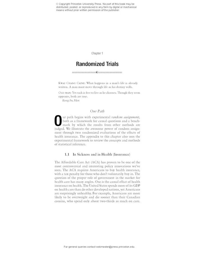 Mastering 'Metrics | Princeton University Press