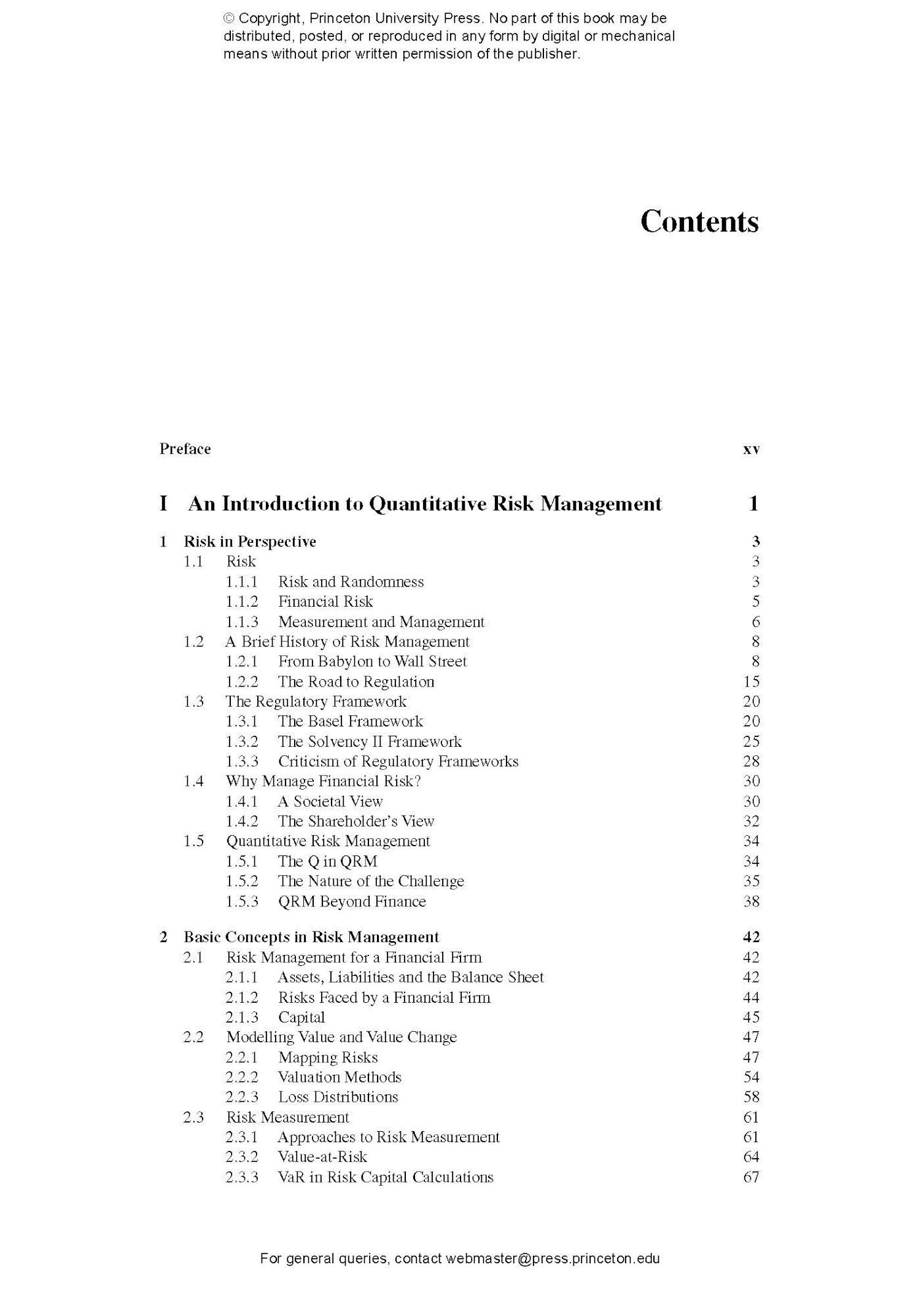 Quantitative Risk Management | Princeton University Press