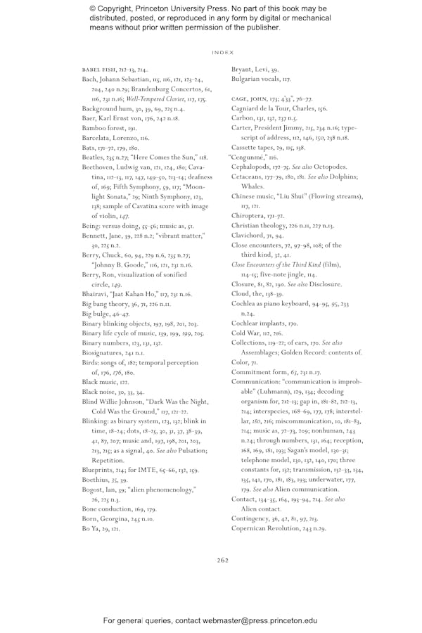 Alien Listening | Princeton University Press