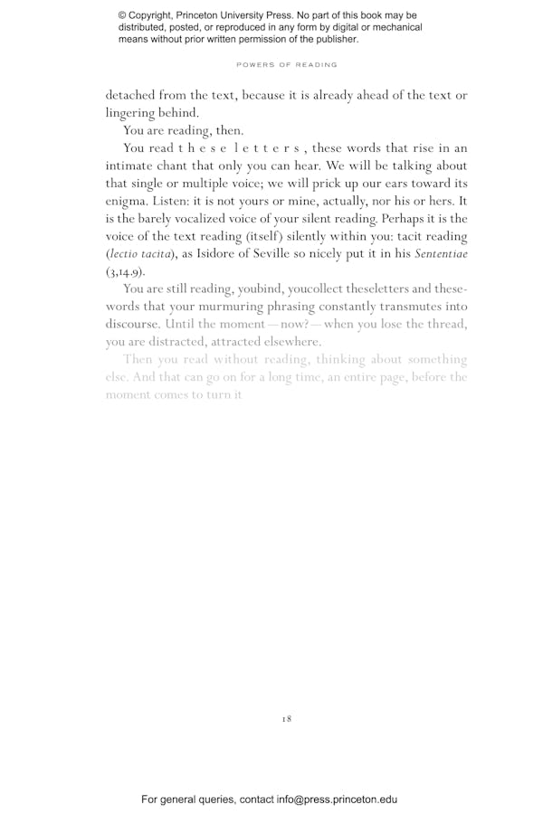 Powers of Reading | Princeton University Press