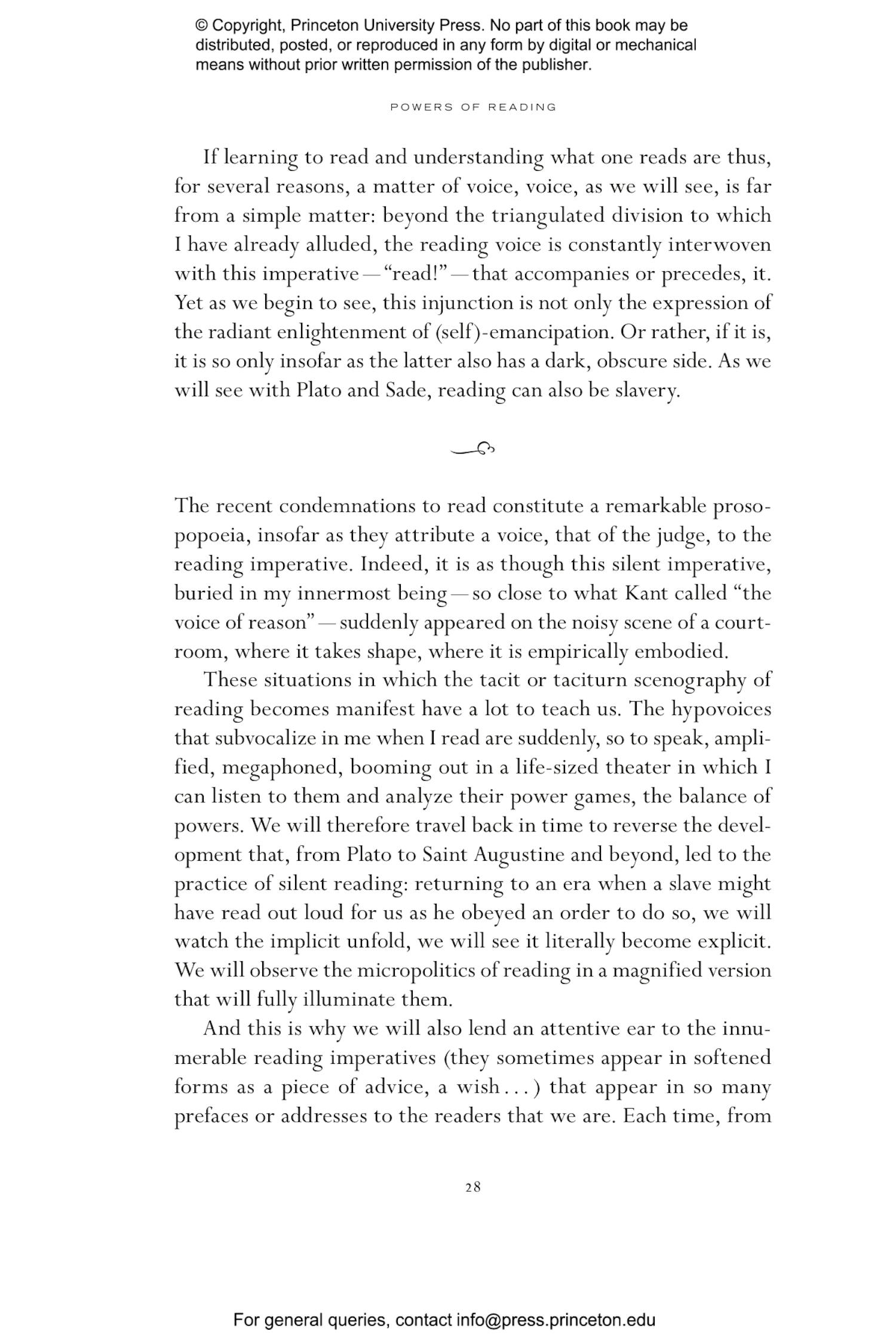 Powers of Reading | Princeton University Press